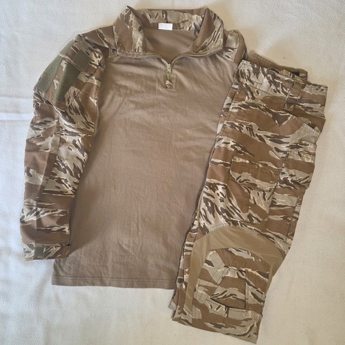 TMC Desert Tiger Stripe Camo G3 Combat Shirt & Pants DTS Small Medium ...