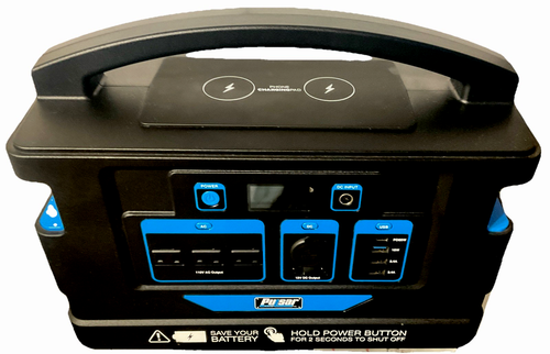 Pulsar 1000 Watt Lithium-Ion Portable Power Station w/ LCD Display ...
