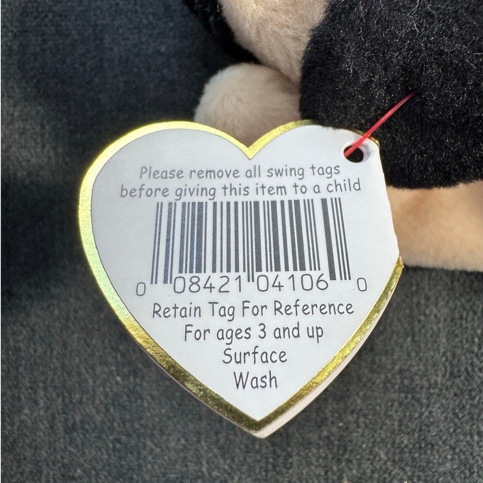 TY Beanie Baby Pugsly the Pug 🐶 PVC – 1996 – Style 4106 – Mint Tags | eBay