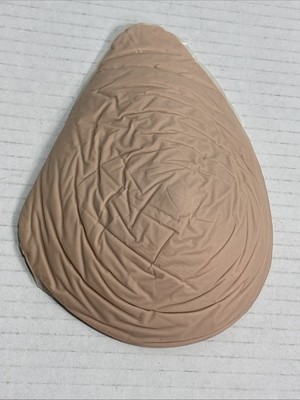 Breast Prosthetic Left Teardrop Lifelike 4.8 Oz Silicone Nipple ...