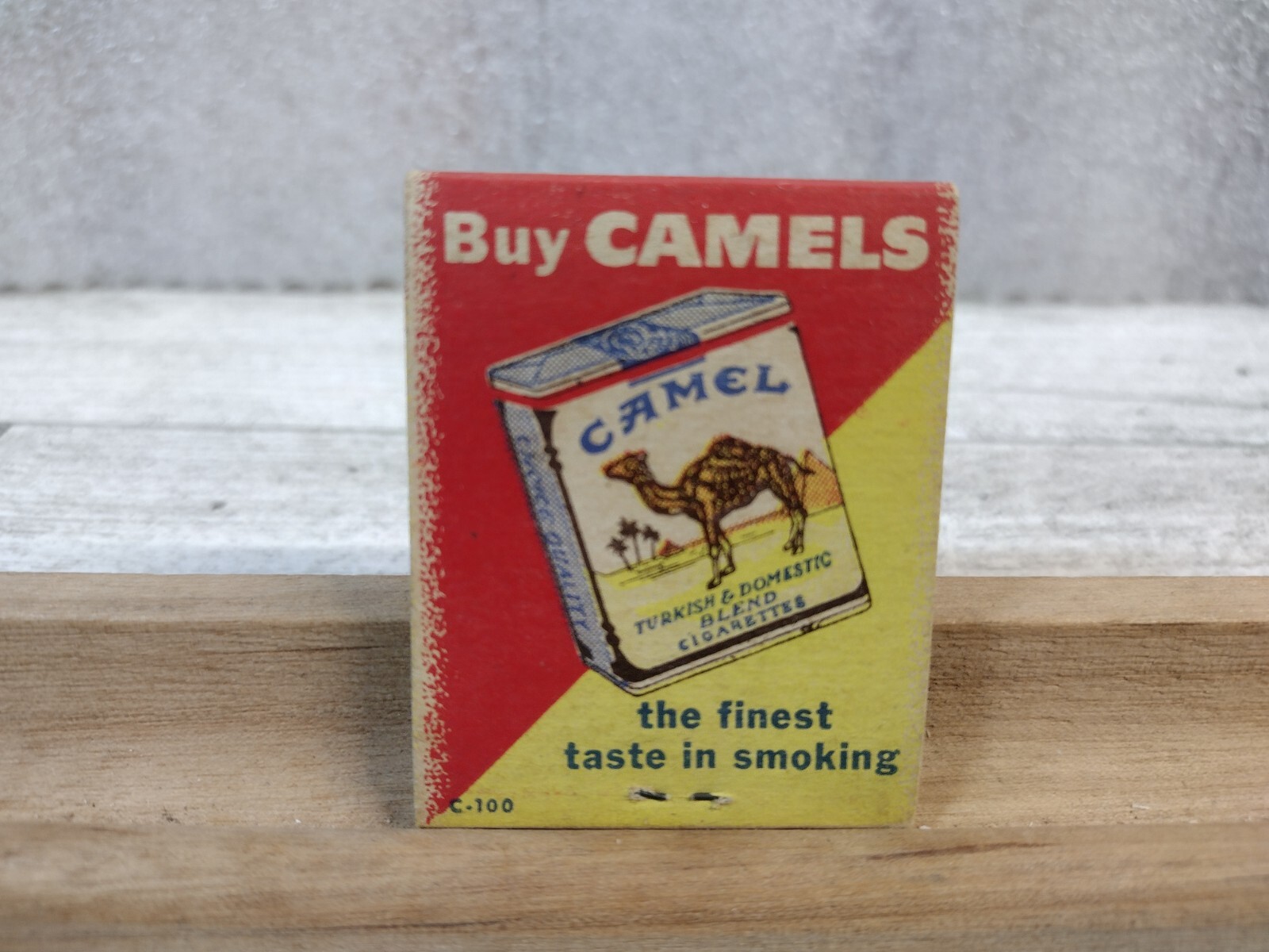 Camel Cigarettes-Buy Camels Nos VTG Book of unstruck Matches ...