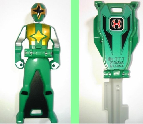 Japan Power Rangers Ranger Key Gokaiger Hurricaneger Shurikenger R-140 ...