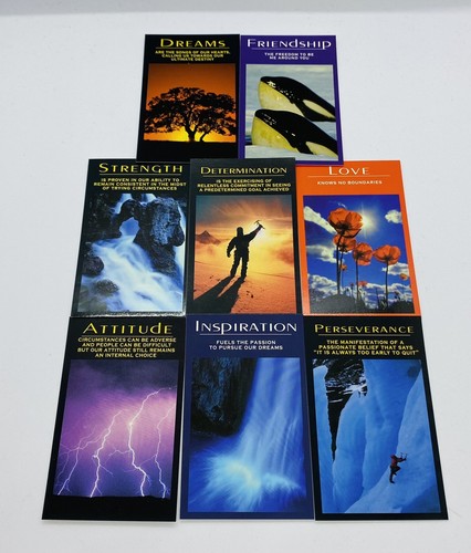 8 Inspirational Wallet Cards Positive Quotes Affirmation Uplifting ...