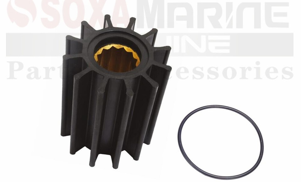 Water Pump Impeller kit 119574-42552 Replaces Yanmar 6LY2 6LYA Marine ...