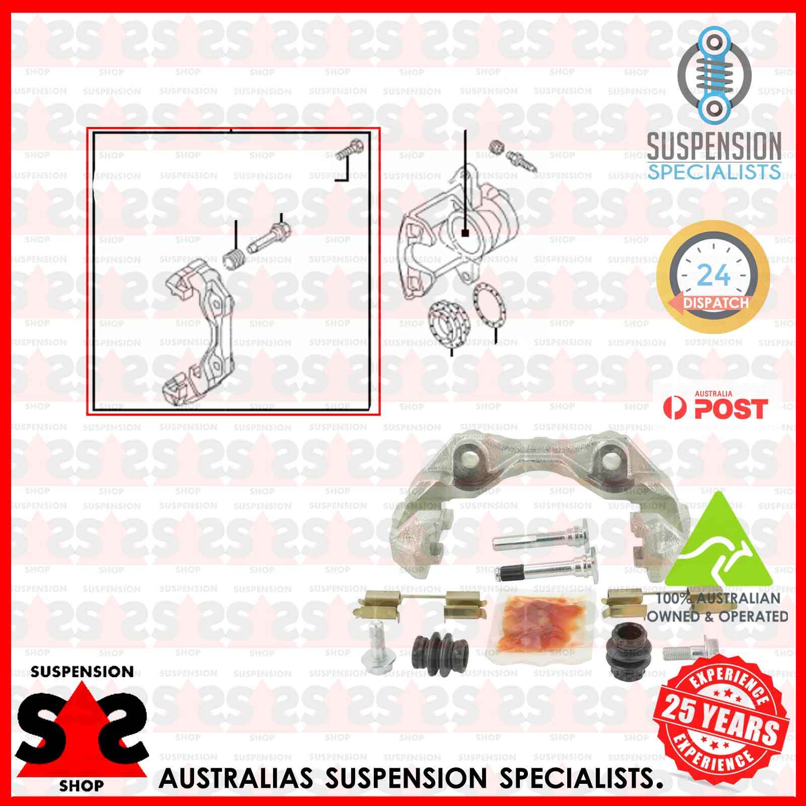 Front Axle Brake Caliper Bracket Set Suit SKODA Rapid 1.4 TSI RAPID (NH3, NK3, | eBay