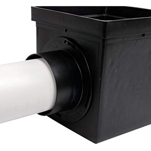 NDS 1244 Outlet Adapter for Catch Basin Fits 3 in. & 4 in. Drain Pipes ...