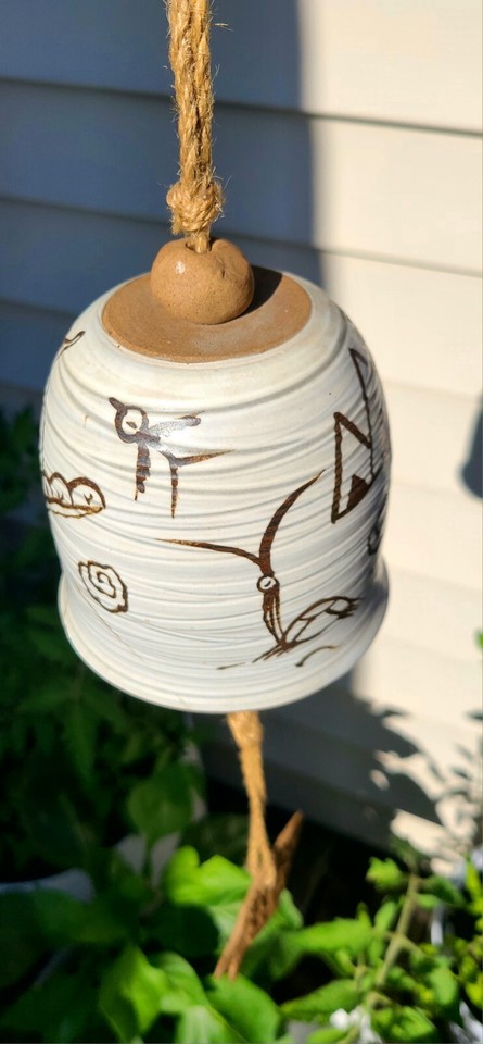 Ceramic Native Design Wind chime | eBay