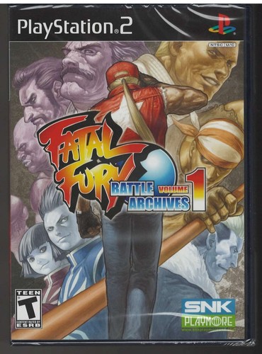 Fatal Fury Battle Archives Volume 1 PS2 (Brand New Factory Sealed US ...