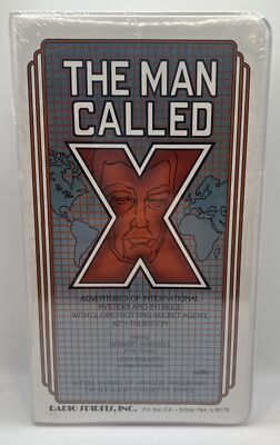 Radio Spirits Inc. The Man Called X On 6 Cassettes 9 Hours | eBay