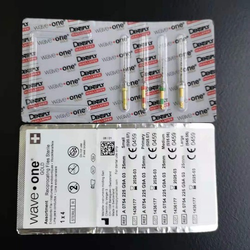 Waveone Gold Small, Primary, Medium, Large RECIPROCATING File Dentsply ...