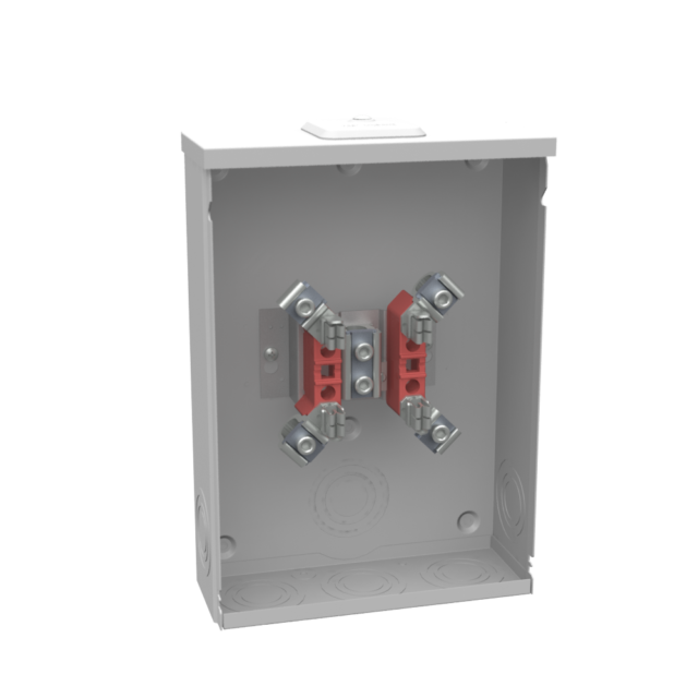 Milbank Ringless 1-Phase Overhead Meter Socket 200 Amp 4-Terminal for ...