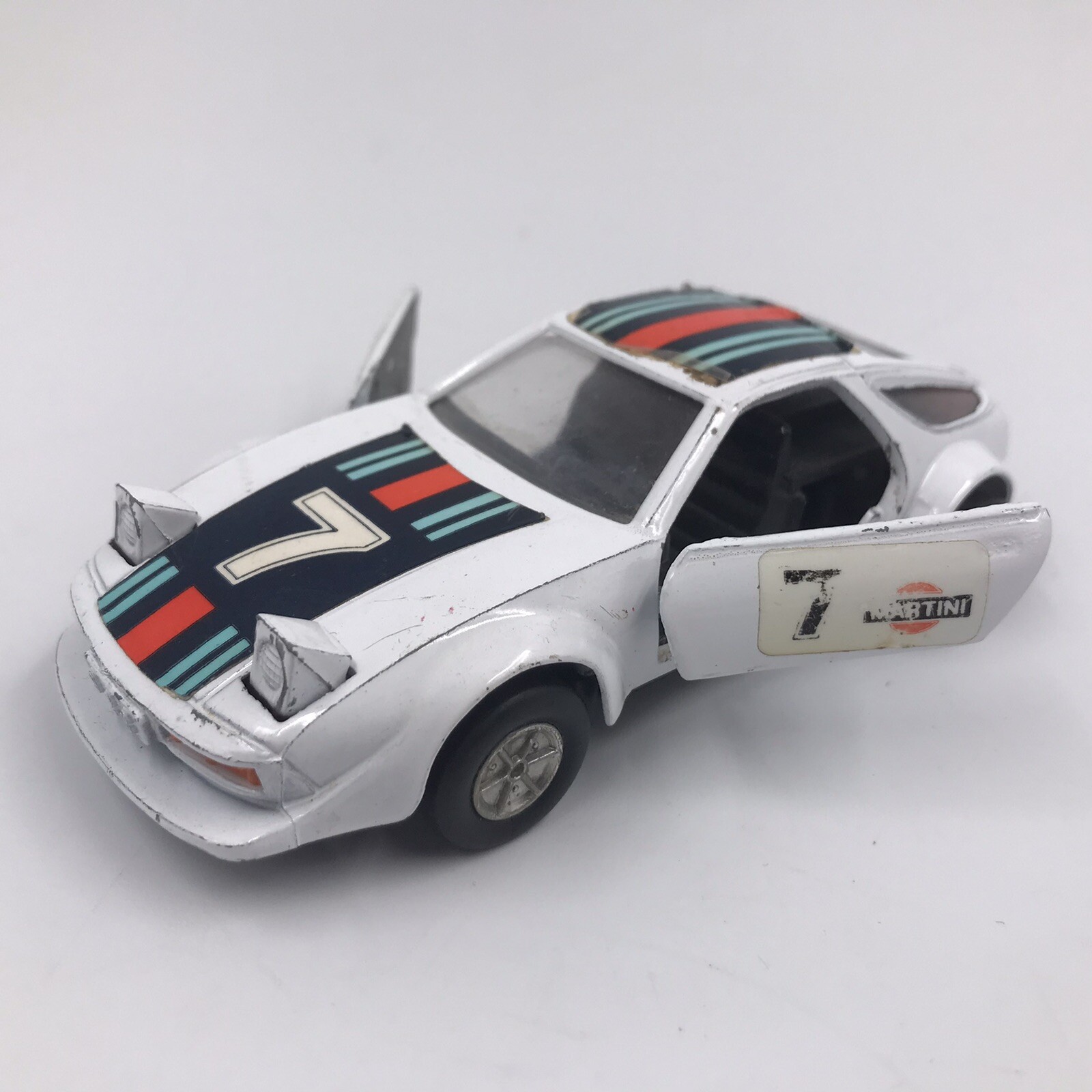 Sunnyside Superior Porsche 928 Martini Rossi Diecast Race Car w/ Pop Up ...