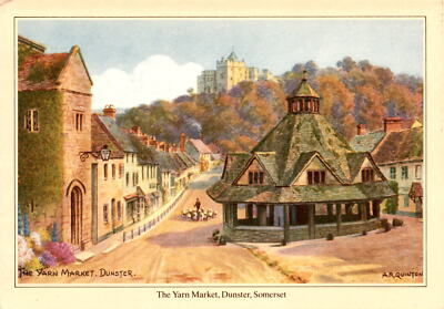 A.R. Quinton's Yarn Market Painting Postcard Collectible | eBay