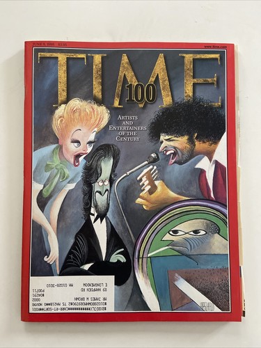 Time Magazine June 8 1998 Artists and Entertainers of the Century | eBay