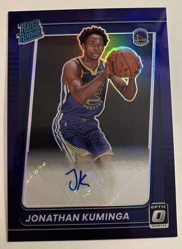 JOHNATHON KUMINGA ROOKIE PURPLE OPTIC HOLO AUTO | eBay