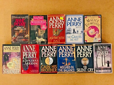 Lot 11 Anne Perry PB Book "A Charlotte and Thomas Pitt Novel" "Will ...
