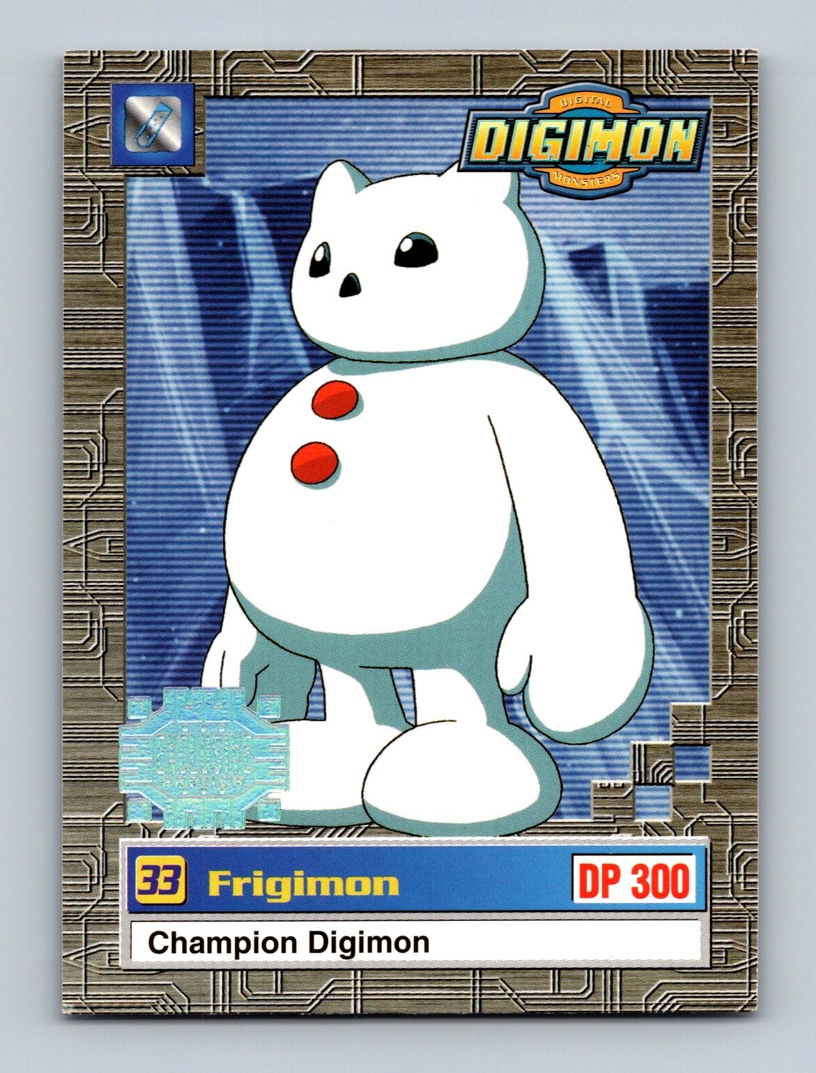 Digimon Animated Series 1 - EXCLUSIVE Frigimon 31 of 34 - Upper Deck ...