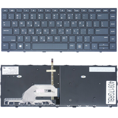 New Greek Laptop Keyboard HP Probook 440 L01071-291 L01071-BG1 L01071 ...