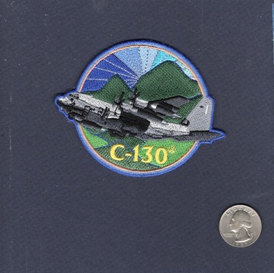 C-130 HERCULES USAF NAVY VR USMC VMGR USCG 3" Squadron Lockheed Aircraft Patch | eBay