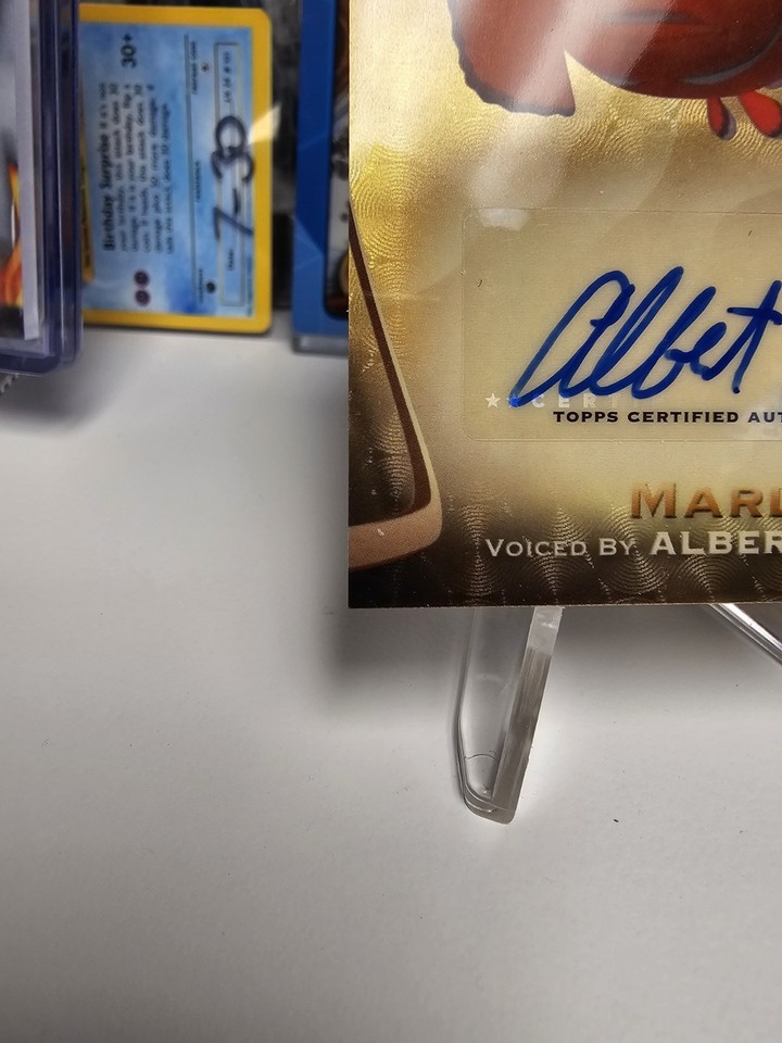 Marlin.. Albert Brooks 1/1 Superfractor Auto 2025 Topps Chrome Disney ...