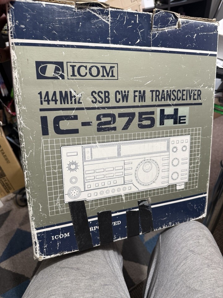 Icom IC-275H 144 MHz All Mode Transceiver. 100w Output Power. | eBay UK