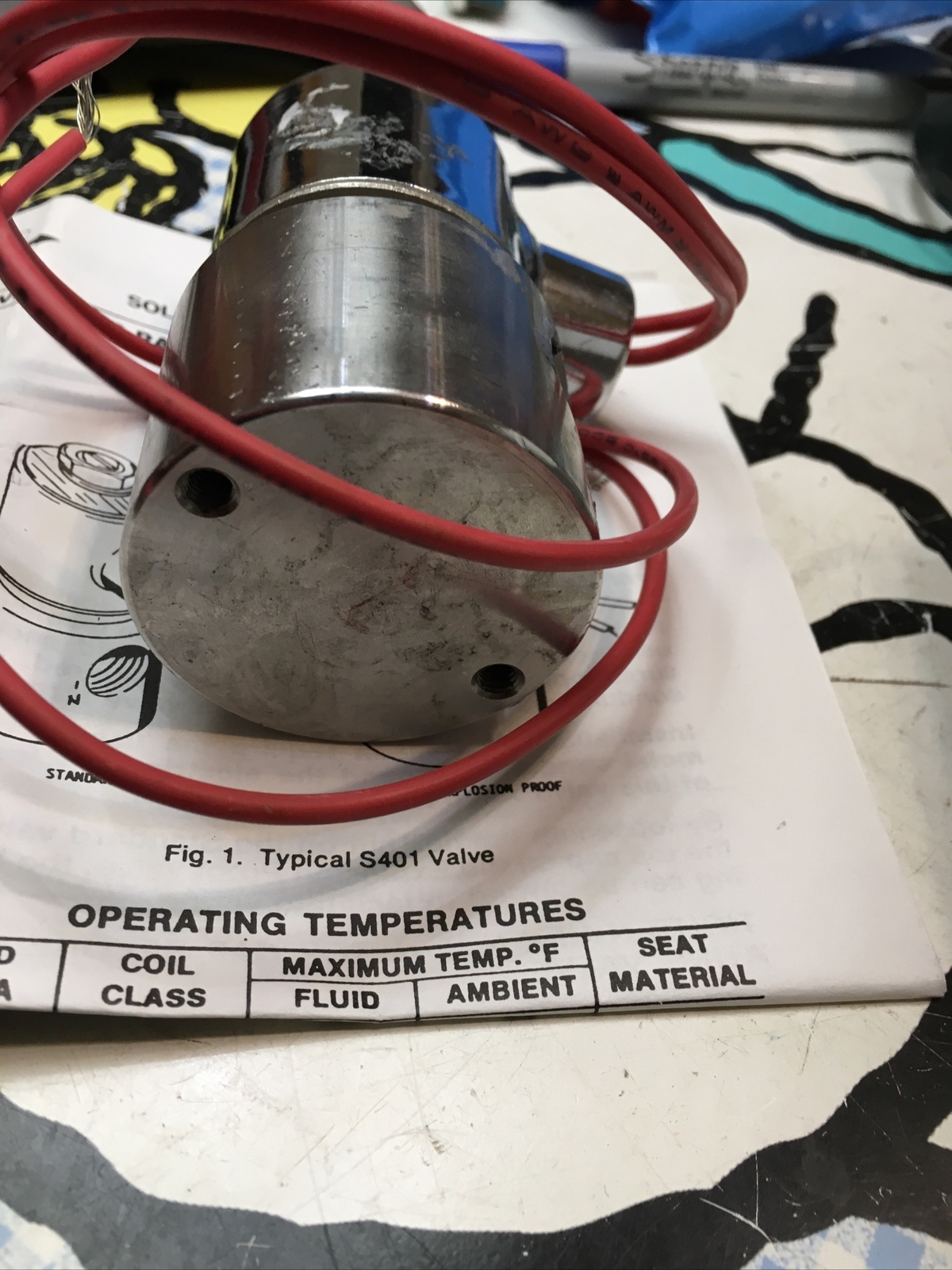 GC VALVES S401GF02V9CF5 VALVE 1/4” 120V Stainless Body 300 Psi Max | eBay