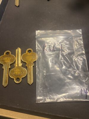 (3) RU1 blank keys Curtis | eBay