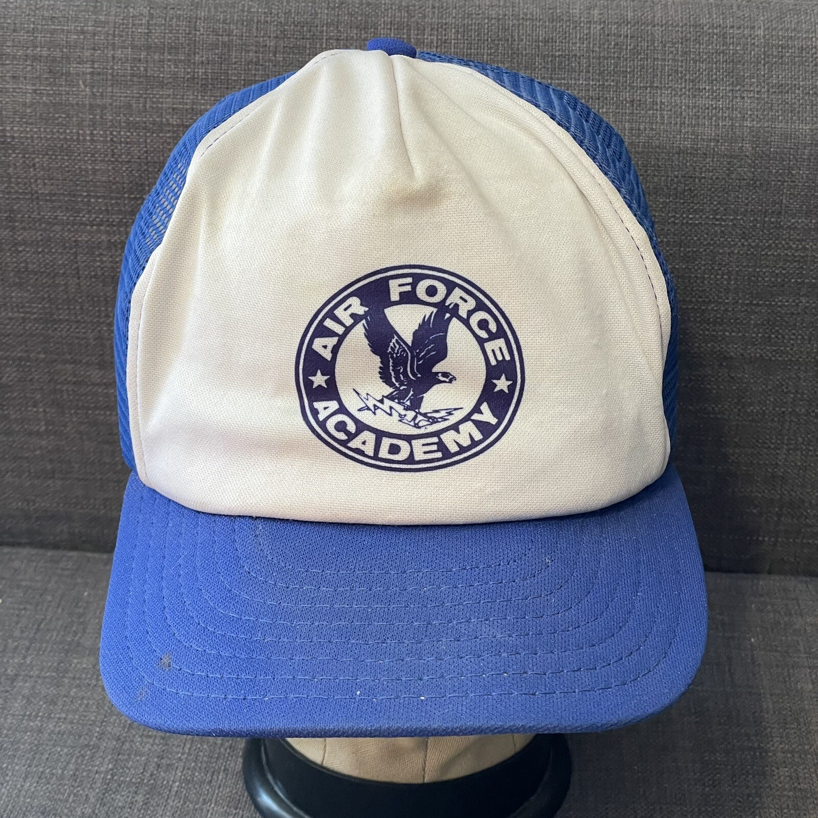 Vintage Air Force Academy Snap Back Trucker Hat Adjus… - Gem