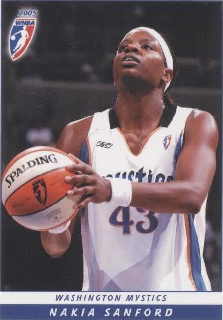 2005 Rittenhouse WNBA - Nakia Sanford #43 (RC) for sale online | eBay