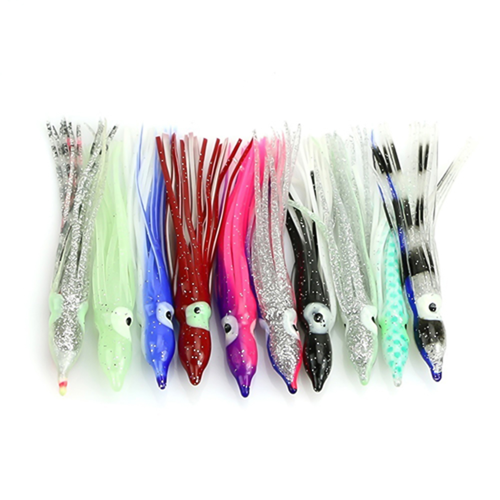 10pcs Artificial Octopus Realistic Durable Simulation Fishing Lure ...