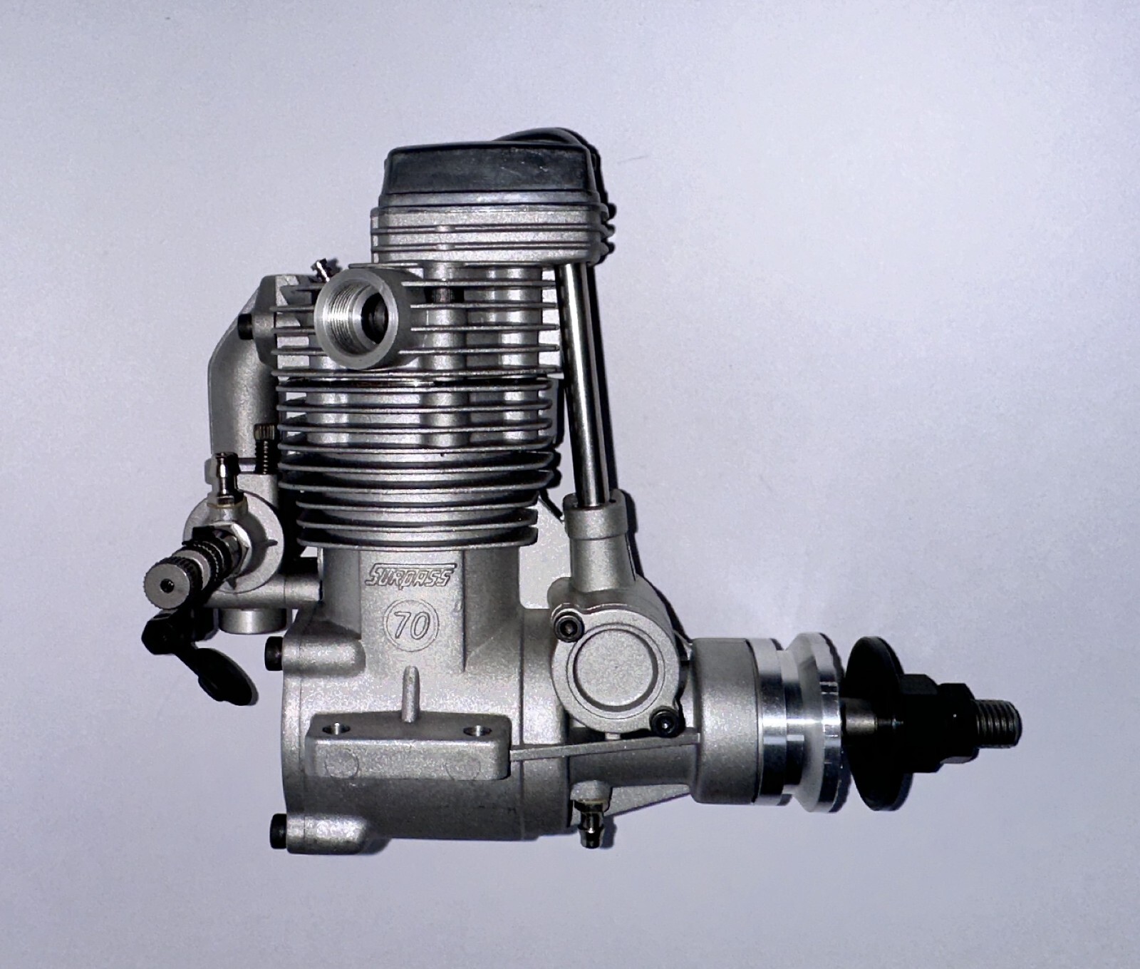 OS FS-70S Surpass 4-Stroke RC Model Airplane Engine w/ Muffler .70 N.O ...