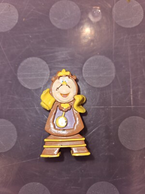 DISNEY BEAUTY & THE BEAST COGSWORTH the Clock Happy PVC FIGURE (26) | eBay