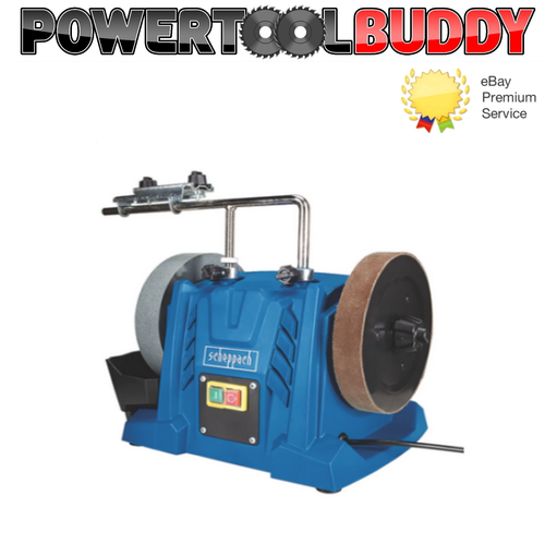 Scheppach Tiger 2000S 200mm Professional Whetstone Sharpening System ...