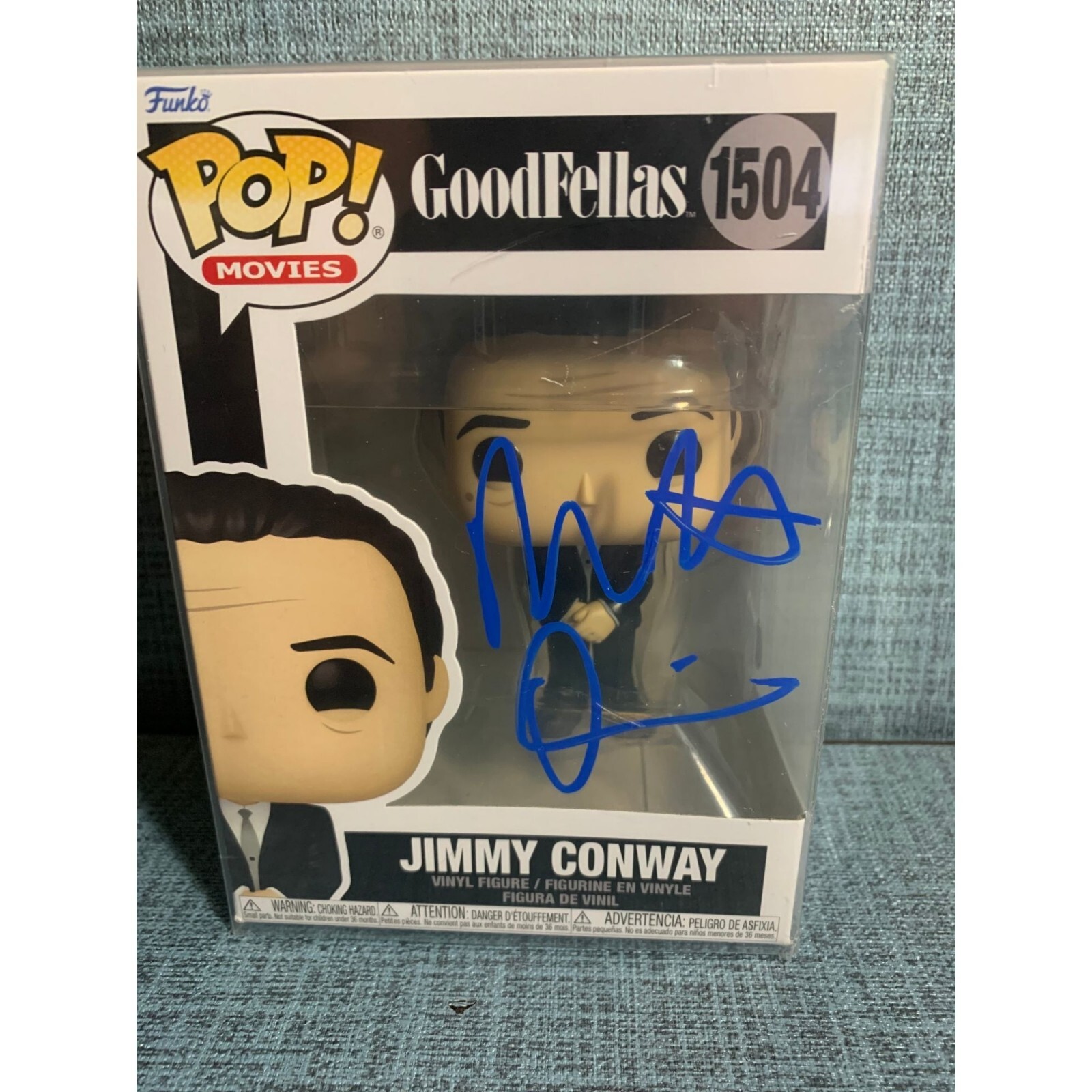 Signed Funko Pop! Movies: Goodfellas - Jimmy Conway #1504 889698759335 ...