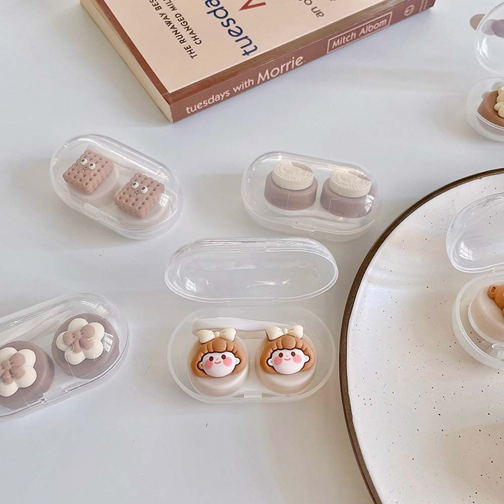 Rectangle Contact Lens Container Lenses Box Storage Eye Care Contact ...