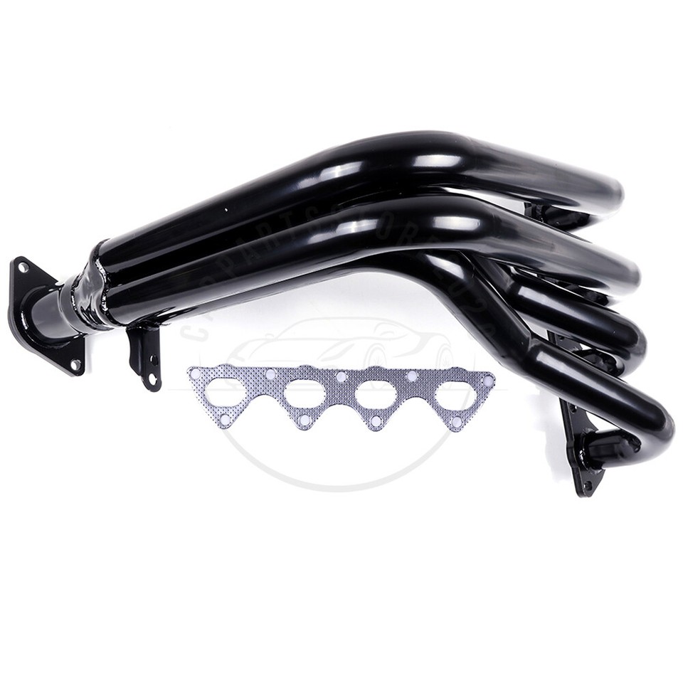 FOR 94-01 INTEGRA GSR/TYPE-R DC2 STAINLESS BLACK COATED EXHAUST ...