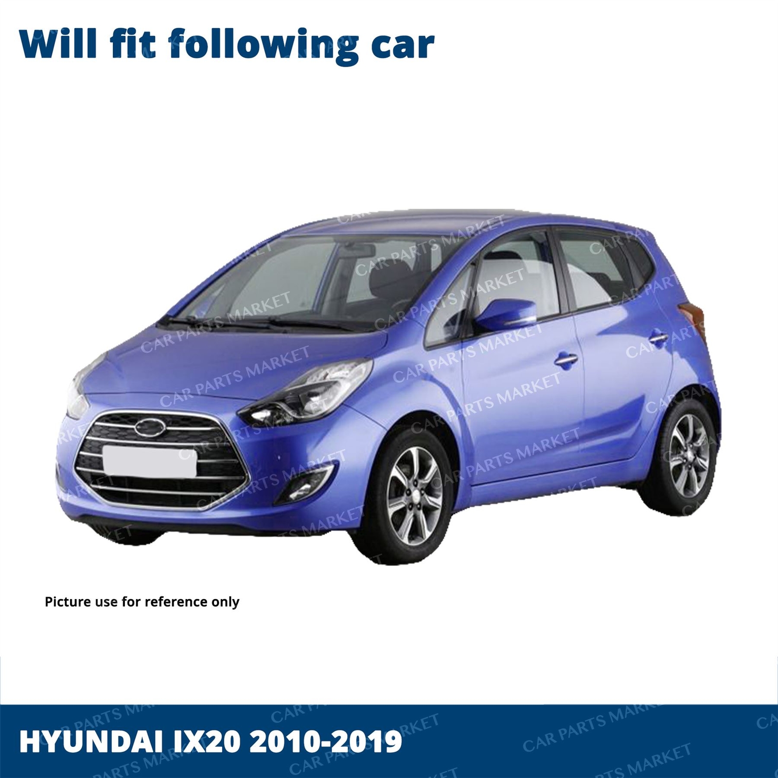 Front/Rear Windscreen 26" 14" 12" Flat Aero Wiper Blades for Hyundai ix20 10-19 | eBay UK