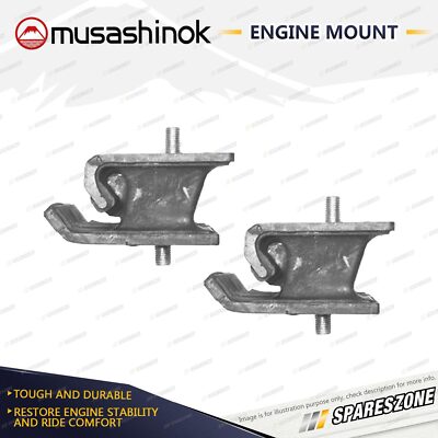 2x Musashinok Front LH RH Engine Mount for Mitsubishi Pajero iO QA 1.6L ...