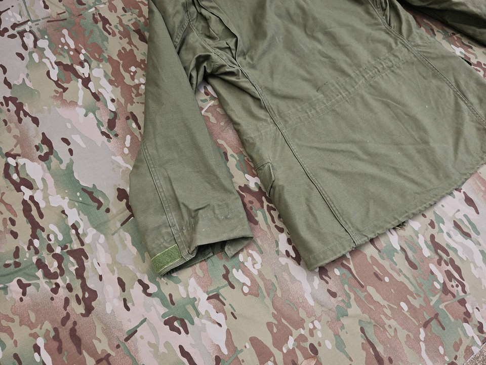 🇺🇸GENUINE USGI 1980 US Army OD Green M65 Cold Weather Field Jacket Coat ...