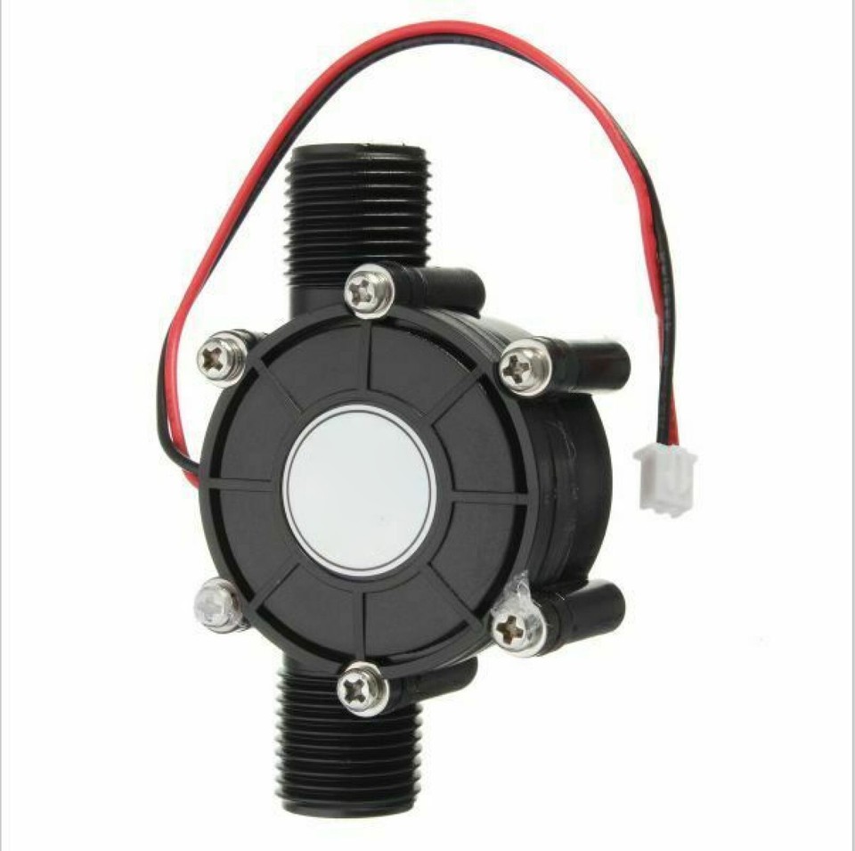 10W Water Turbine Generator Micro Hydroelectric DIY LED Power DC 5V 12V ...