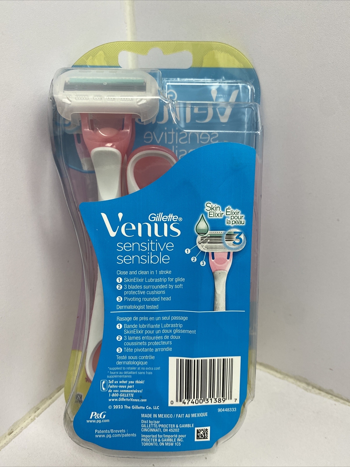 Gillette Venus Women's Disposable Razor - Pink (3 Count) for sale ...