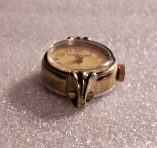 Lady Nelson Wrist Watch -Swiss Made - Wind Up - Runs Good -Goldtone- No ...