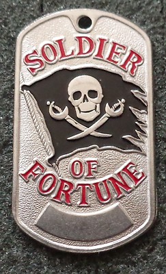 RUSSIAN DOG TAG PENDANT MEDAL SOLDIER OF FORTUNE skull #162S | eBay