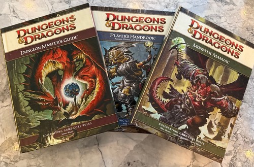 4th edition dungeons and dragons core books | eBay