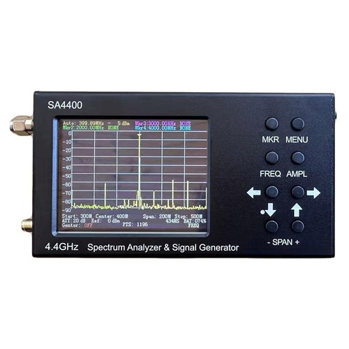 SA4400 Spectrum Analyzer with Signal Generator and Touch Screen Display ...