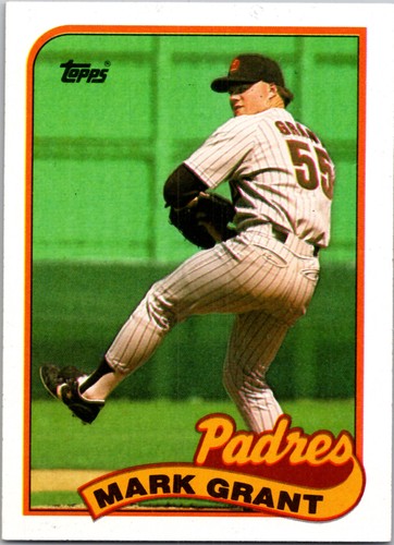 Mark Grant San Diego Padres 1989 Topps #178 | eBay