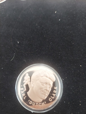 Earl Dutch Clark LE Bronze Football Hall Of Fame Medallion | eBay