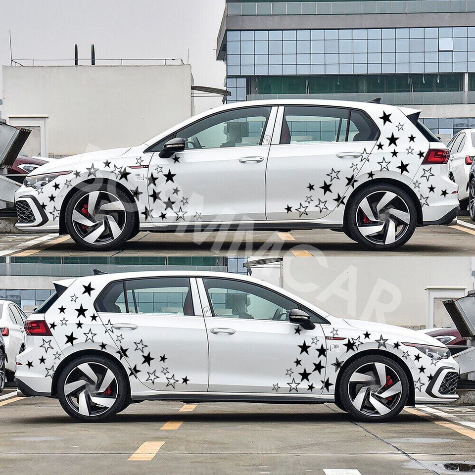 Car Stickers Star Graphic DIY Decoration Decals PVC Waterproof ...
