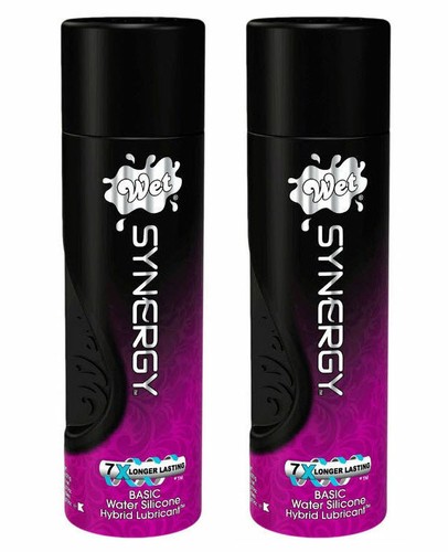 2 X Synergy Basic Hybrid Lubricant in 9.9oz / 281g Intimate Lube Water ...