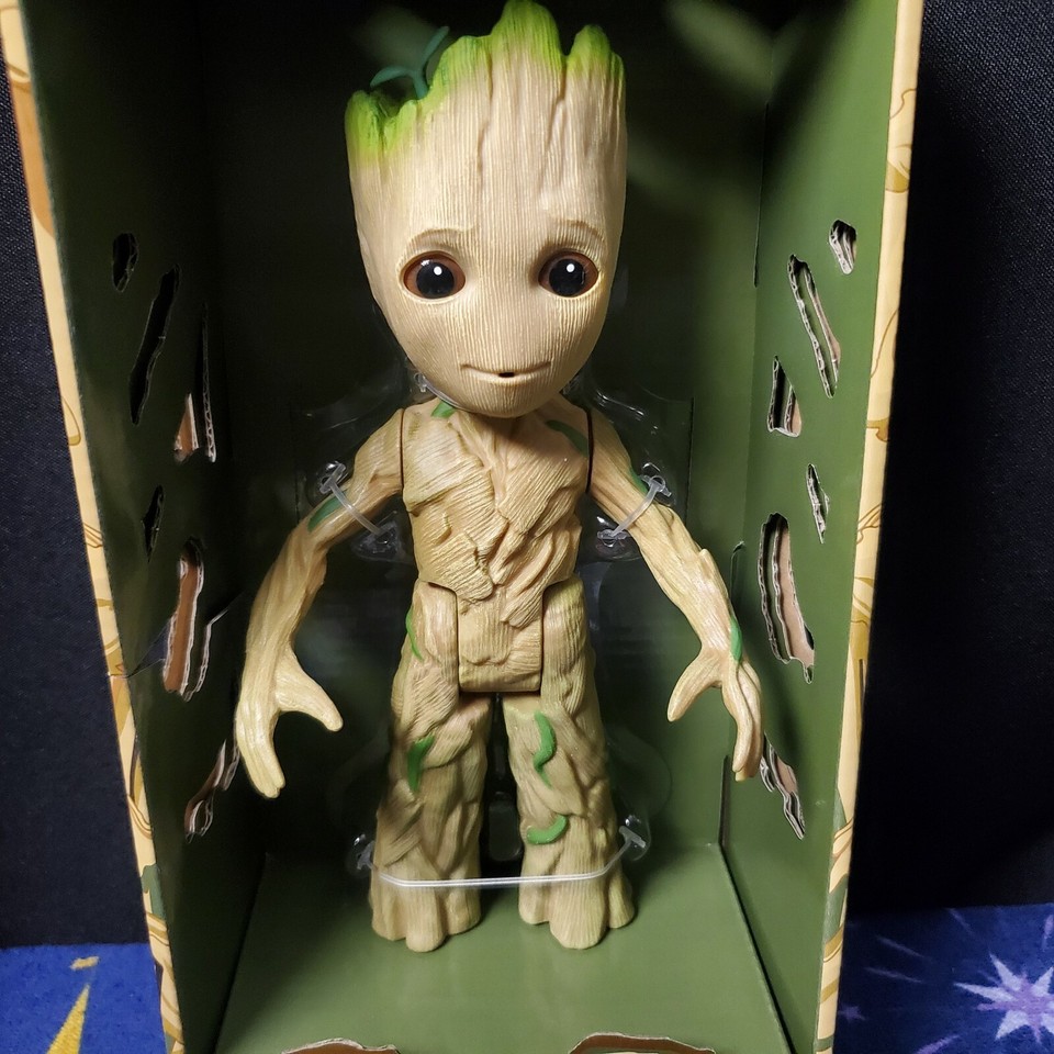 Disney Parks Groot Flora Colossus Interactive Talking Toy Guardians of ...
